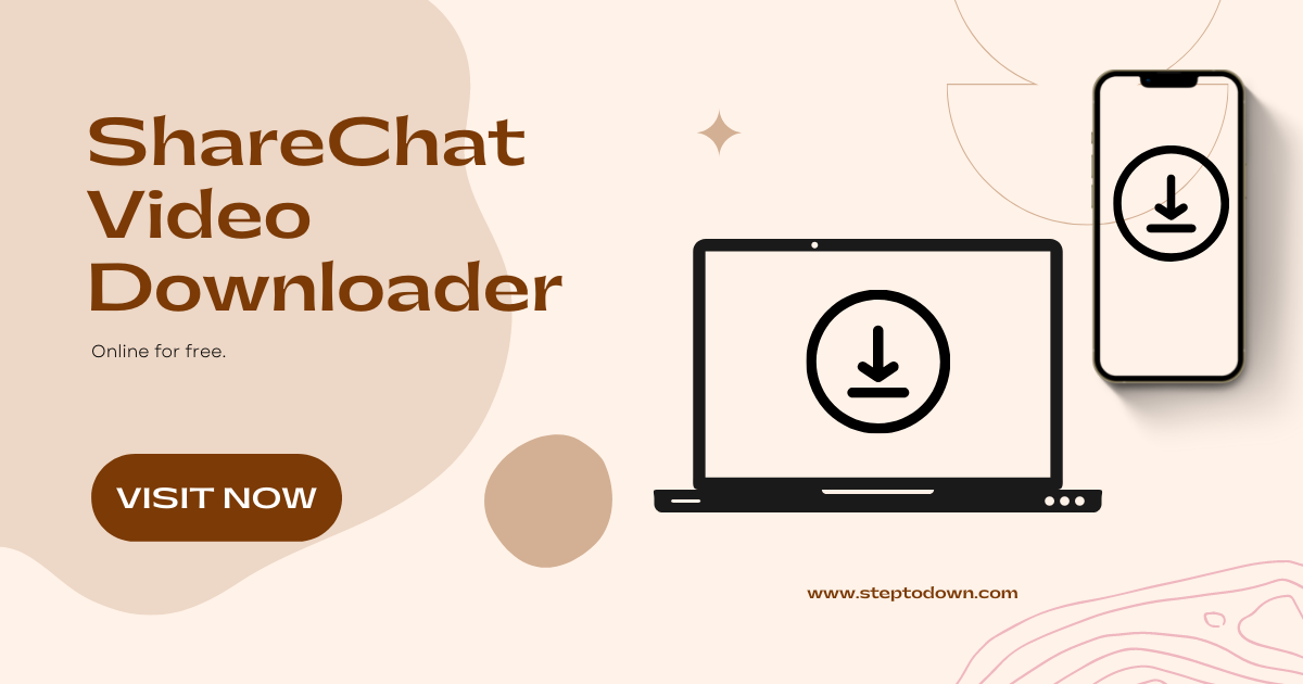 ShareChat Video Downloader - Online for Free | Steptodown